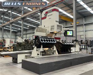 Bells Engines install new ROTTLER EM105H - Premier Machinery